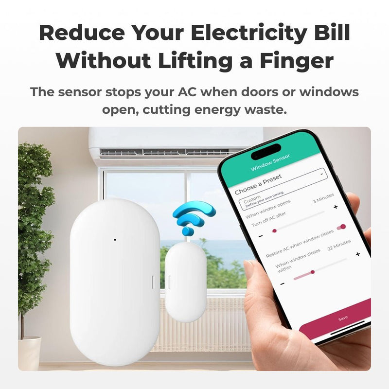 Sensibo Air Pro + Door Sensor - Make Your AC Smart