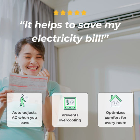 Sensibo Air + Room Sensor - Make Your AC Smart & Detect Empty Rooms